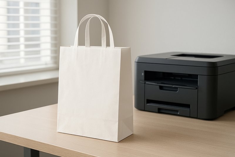 Printering+a White Paper Bag Images | Free Photos, PNG Stickers ...