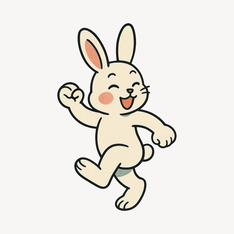 Rabbit+outline+images Shadow Images | Free Photos, PNG Stickers ...