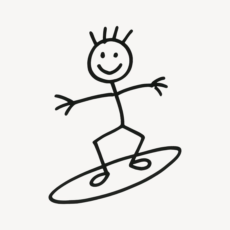 Kids Surfing Background Shadow Images | Free Photos, PNG Stickers ...