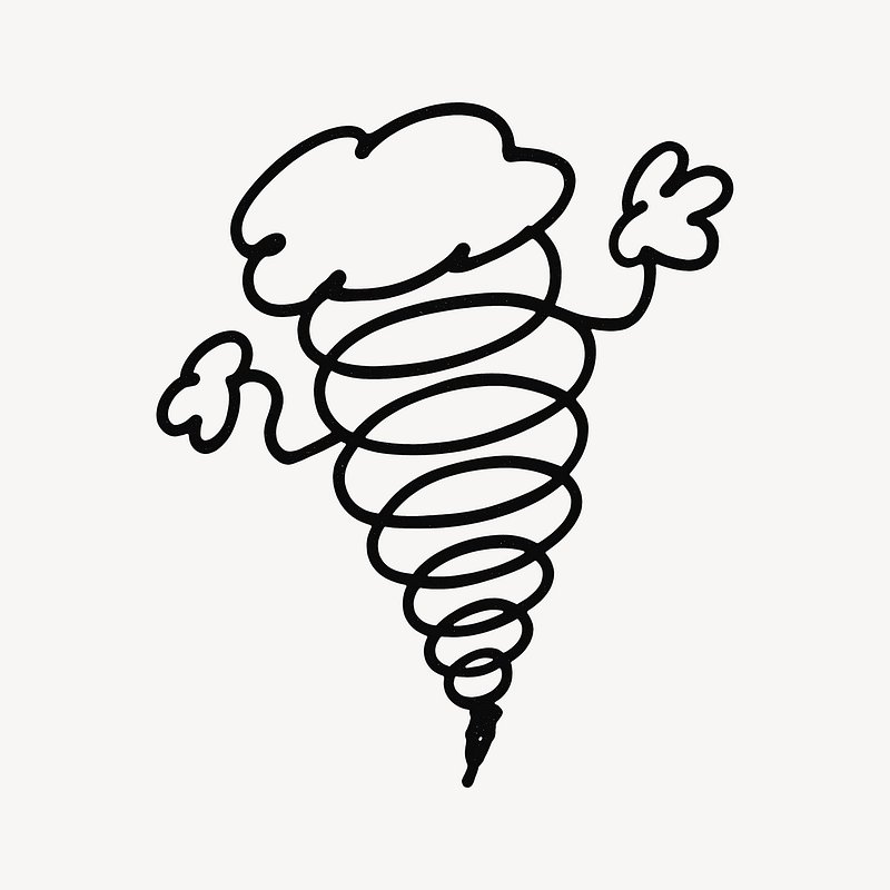 Tornado+drawings Shadow Images | Free Photos, PNG Stickers, Wallpapers ...