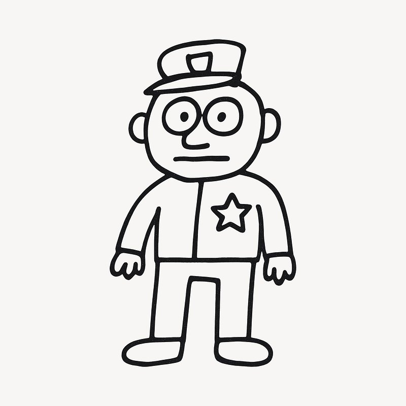 Cartoon+police+badge Transparent Images | Free Photos, PNG Stickers ...