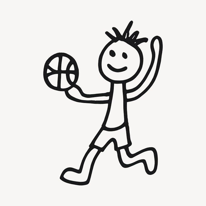 Basketball+sketch Shadow Images | Free Photos, PNG Stickers, Wallpapers ...