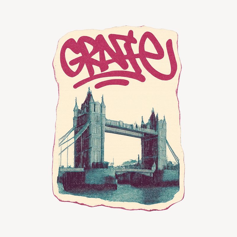 Bridge+art Style PNG Design Paper Images | Free Photos, PNG Stickers ...