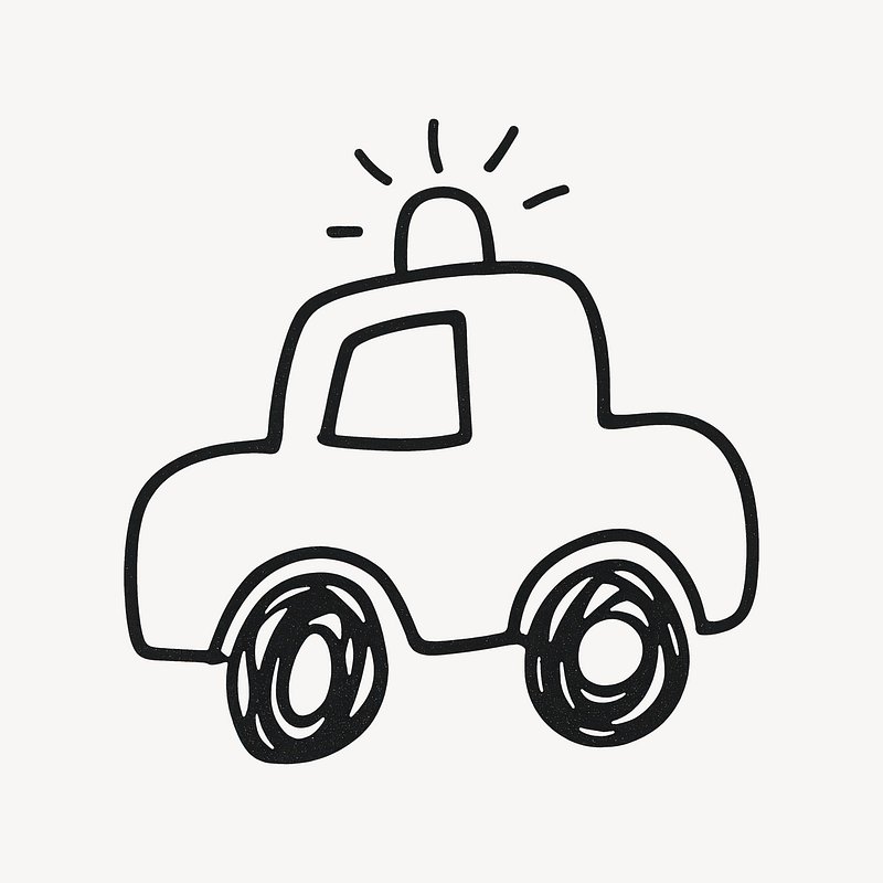 Cartoon+cop+car Black Images | Free Photos, PNG Stickers, Wallpapers ...