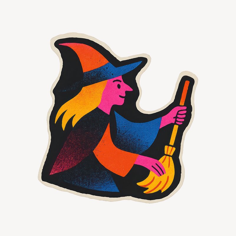Witch Border Art Images | Free Photos, PNG Stickers, Wallpapers ...