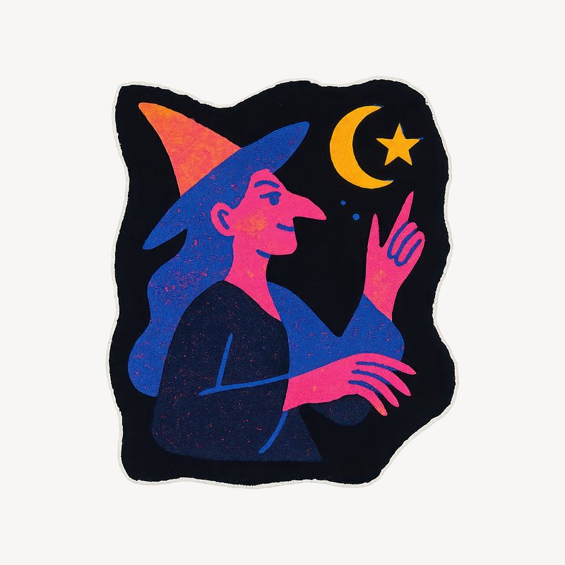 Witch Border Art Images | Free Photos, PNG Stickers, Wallpapers ...