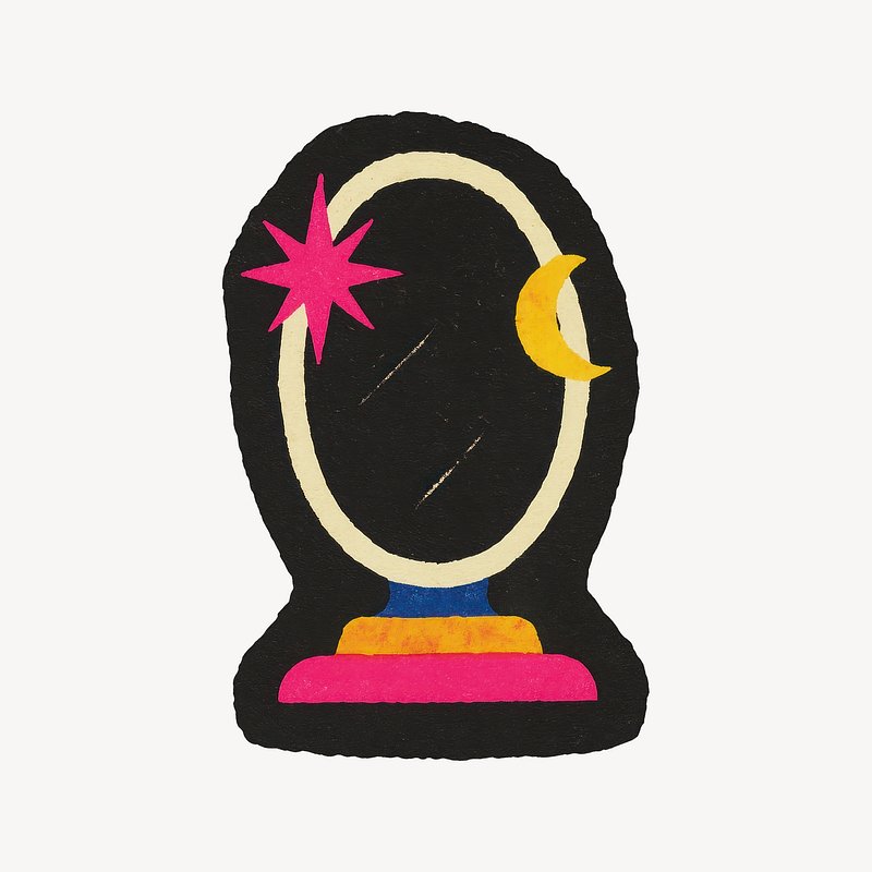 Mirror+illustration Border Images | Free Photos, PNG Stickers ...