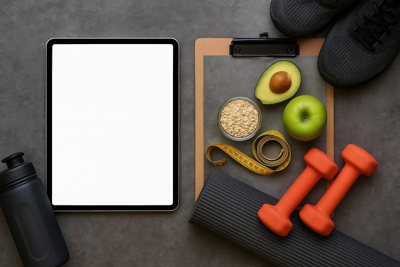 Tablet Fitness Exercise Mockup Images | Free Photos, PNG Stickers ...