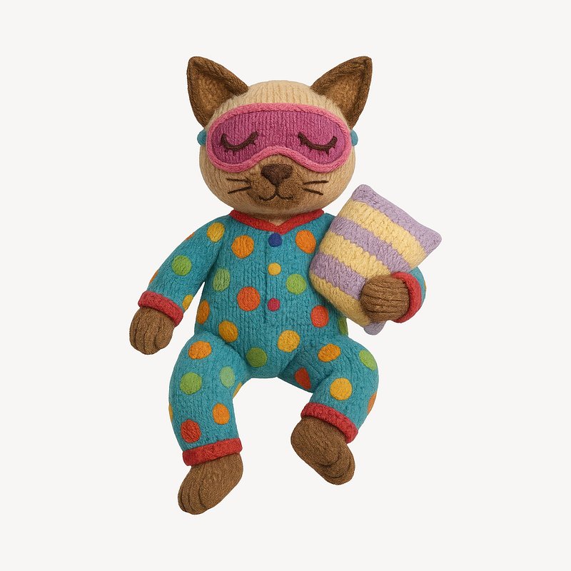 Pajamas+cute Cat Images | Free Photos, PNG Stickers, Wallpapers ...