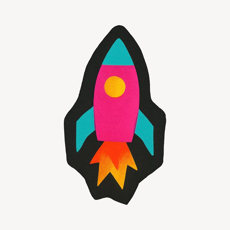 Launching+rocket+sticker Launch Images | Free Photos, PNG Stickers ...