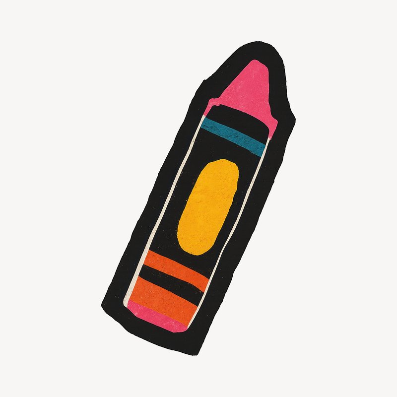 Crayon+border Paper Design Images | Free Photos, PNG Stickers ...