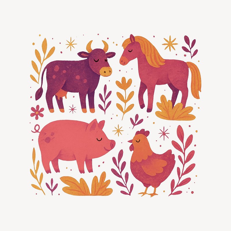 Purple+pig Cartoon Images | Free Photos, PNG Stickers, Wallpapers ...