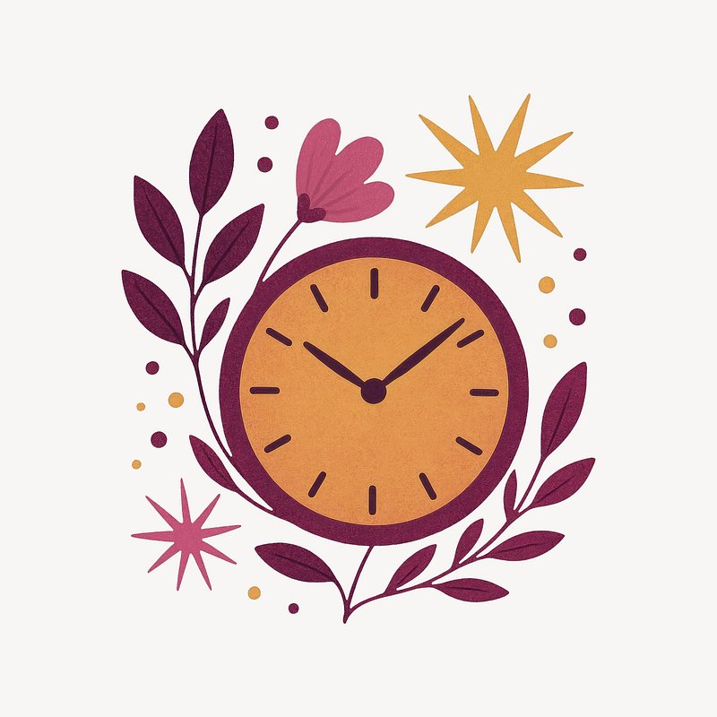 Flower+clock Background Images | Free Photos, PNG Stickers, Wallpapers ...