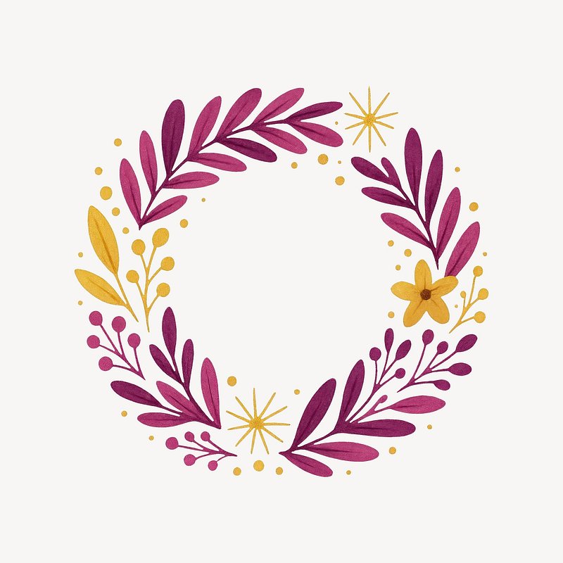 Purple+and+pink+wreath Background Design Christmas Images | Free Photos ...