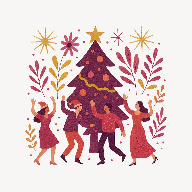 Christmas Dance PNG Images | Free Photos, PNG Stickers, Wallpapers ...