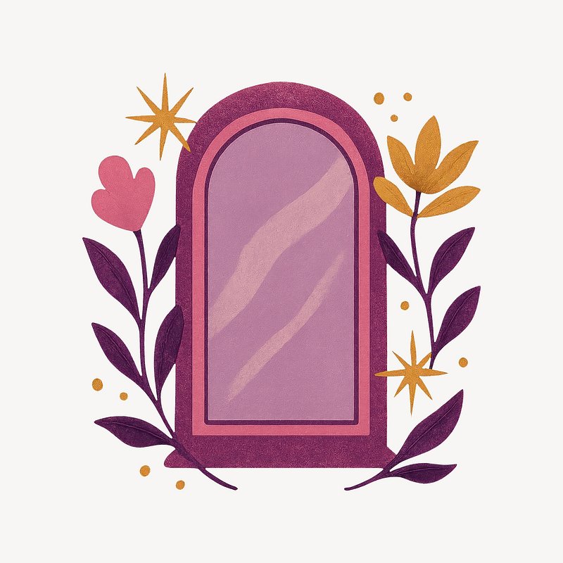 Flower+mirror+design Transparent Images | Free Photos, PNG Stickers ...
