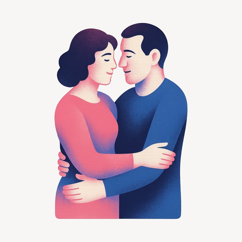 Couple+poses+drawing Black Images | Free Photos, PNG Stickers ...