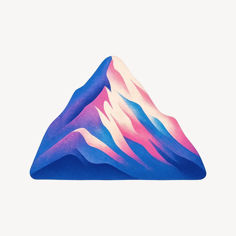 Abstract Mountain Art Style Images | Free Photos, PNG Stickers ...