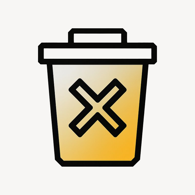 Delete Trash Gradient Images | Free Photos, PNG Stickers, Wallpapers ...