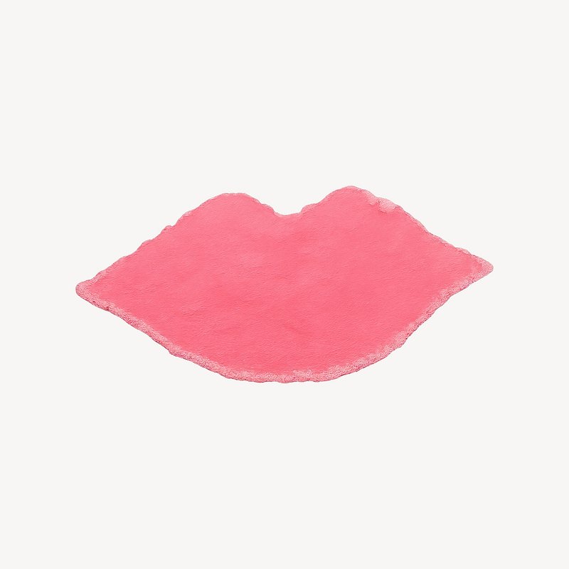 Lips Collage Paper Shadow Style Images | Free Photos, PNG Stickers ...