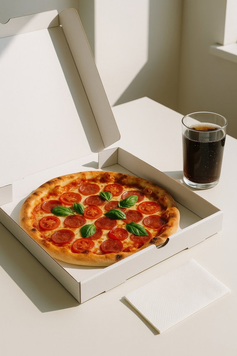 Pizza.” Fast Food Table Mockup Images | Free Photos, PNG Stickers ...