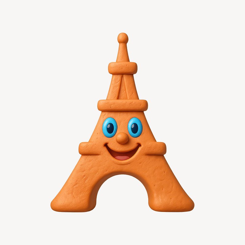Eiffel Tower Cartoon Architecture Images | Free Photos, PNG Stickers ...