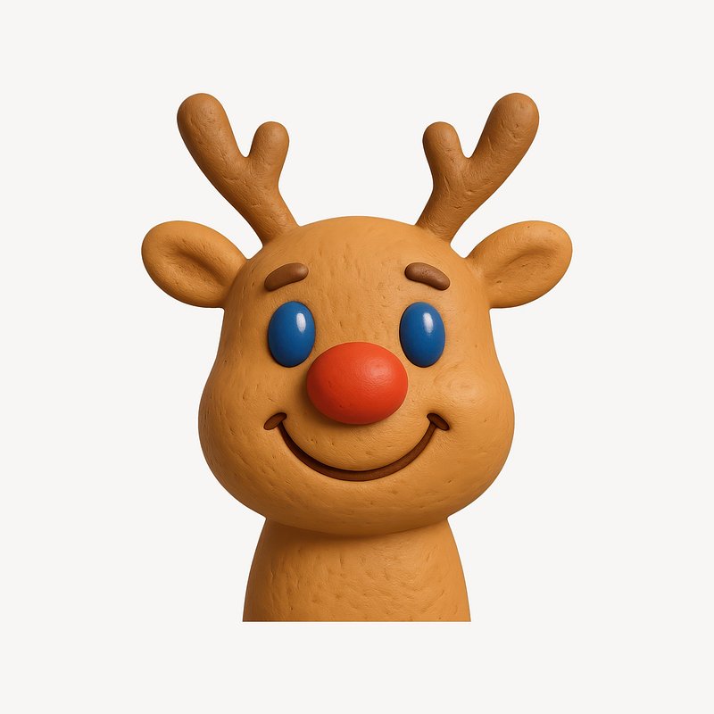 Reindeer+eyes Cartoon Images | Free Photos, PNG Stickers, Wallpapers ...