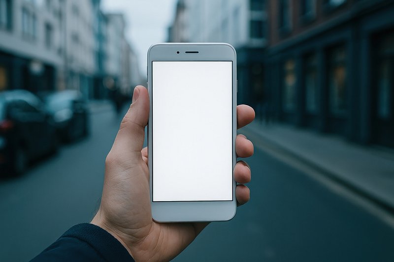 Street Screen Hand Background City Images | Download Free Design ...