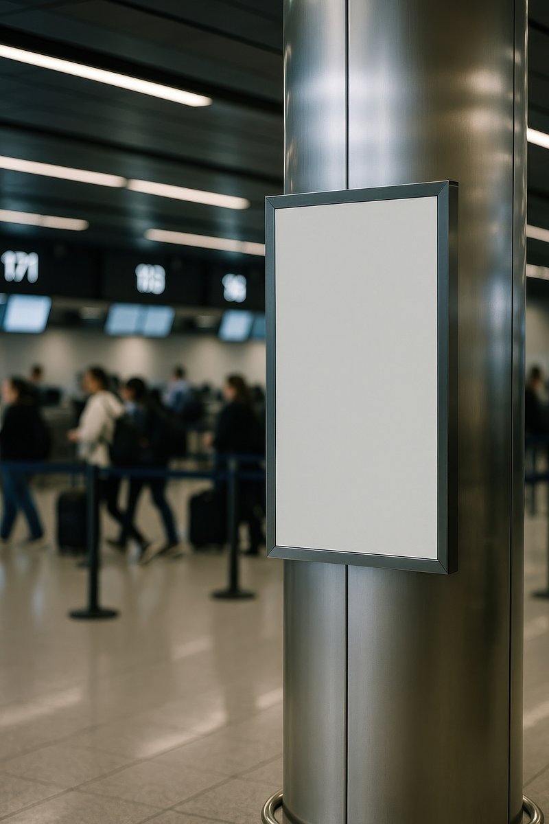 Sign Airport Mockup Lighting Images | Free Photos, PNG Stickers ...