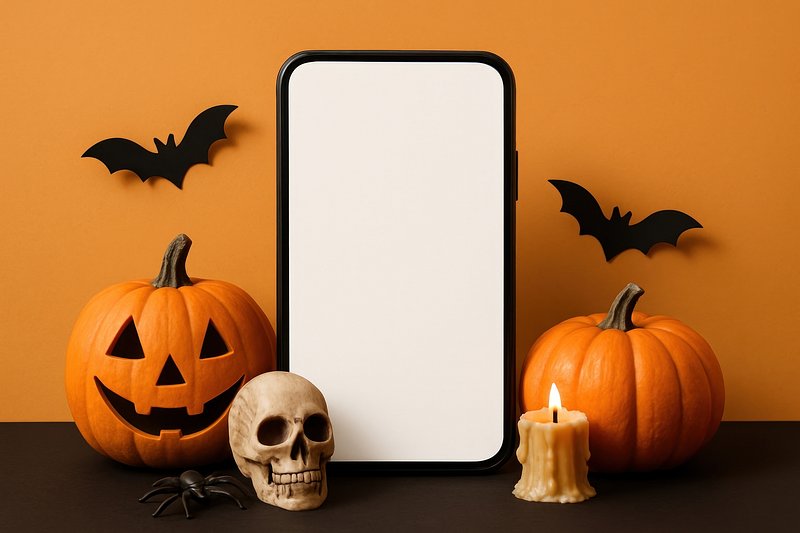 Orange Skull Halloween Images | Free Photos, PNG Stickers, Wallpapers ...