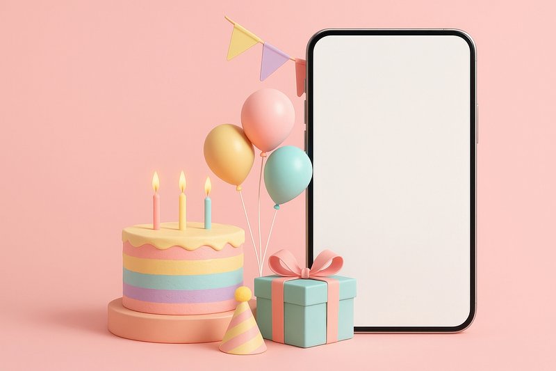 Pink Birthday Background Pastel Images | Free Photos, PNG Stickers ...