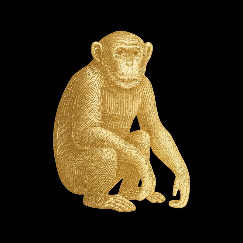 Monkey Vintage PNG Texture Images | Free Photos, PNG Stickers ...