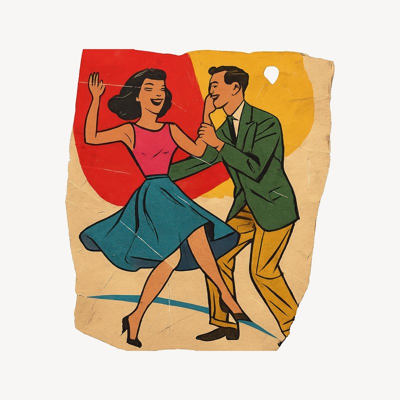 Dancing Old Vintage PNG Images | Free Photos, PNG Stickers, Wallpapers ...