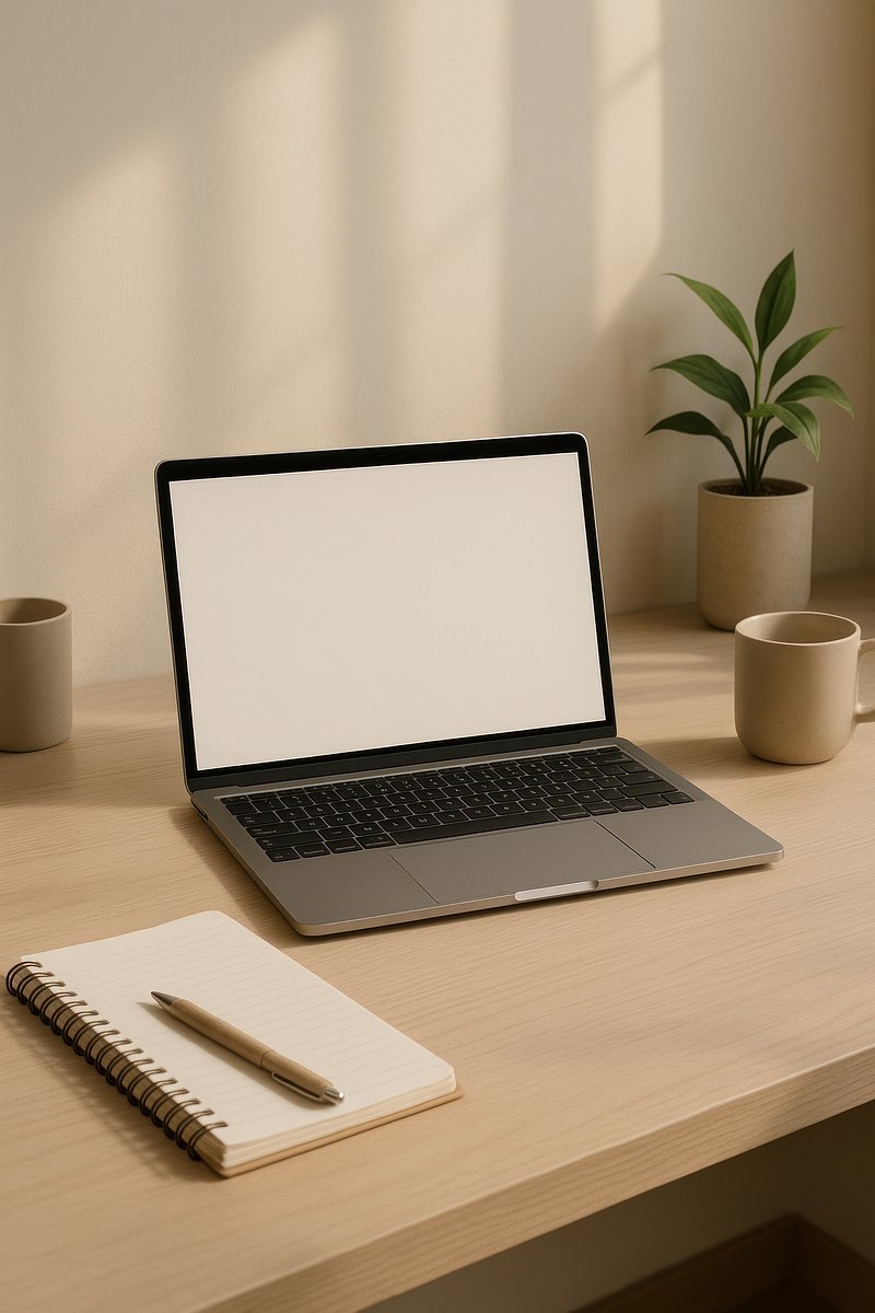 Room Workspace Mockup Design Wooden Modern Images | Free Photos, PNG ...