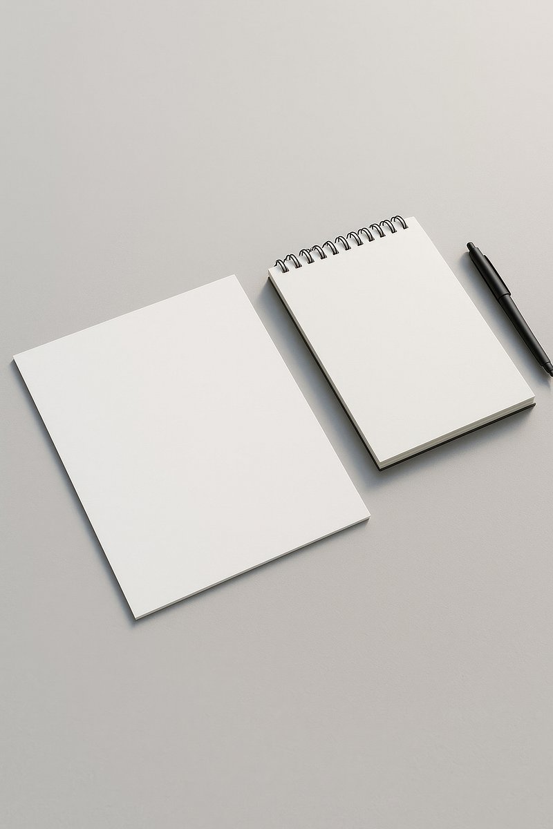 Item Paper Mockup Minimalist Logo Notebook Images | Free Photos, PNG ...
