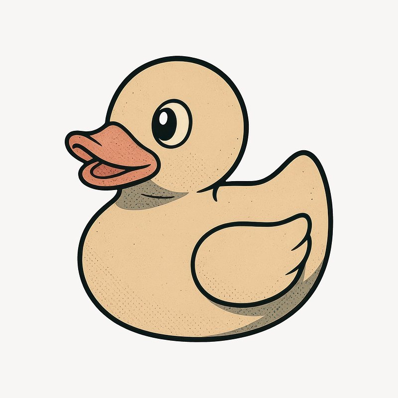 Rubber+duck+outline Cartoon Images | Free Photos, PNG Stickers ...