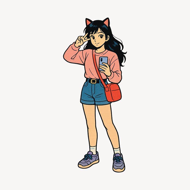 Animated Black Girl People Images | Free Photos, PNG Stickers ...