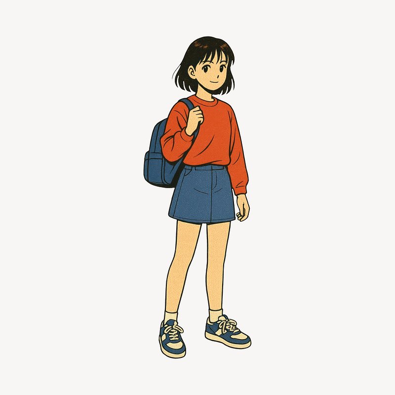 Skirt+animated People Cute Anime Images | Free Photos, PNG Stickers ...