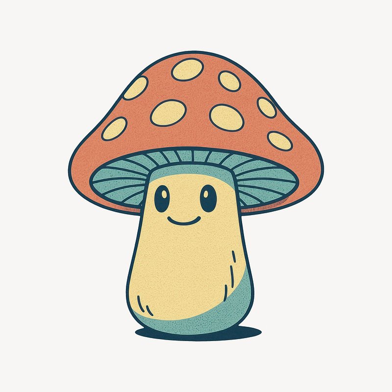 Mushroom Japanese PNG Images | Free Photos, PNG Stickers, Wallpapers ...