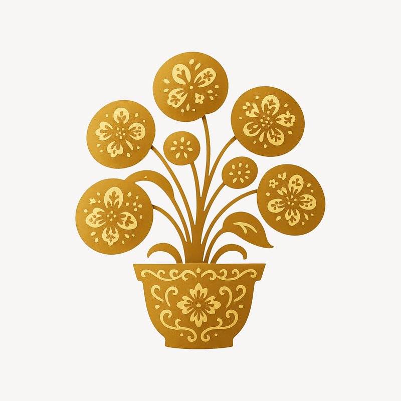 Flower+pot+design Shadow Images | Free Photos, PNG Stickers, Wallpapers ...
