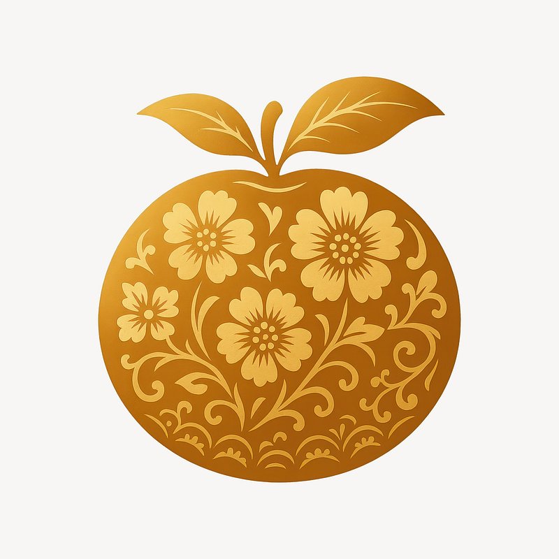 Gold Fruits Isolated Images | Free Photos, PNG Stickers, Wallpapers ...