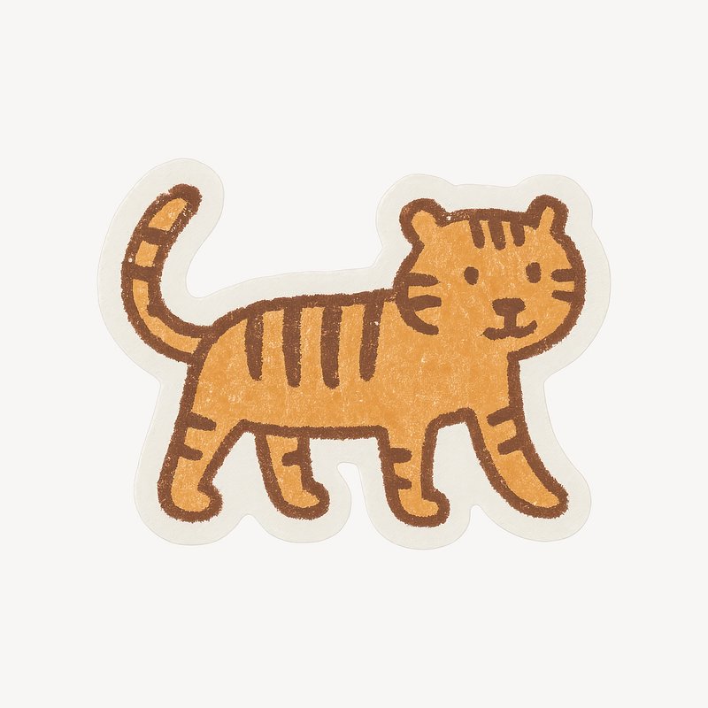 Tiger+cartoon+images Art PNG Texture Images | Free Photos, PNG Stickers ...