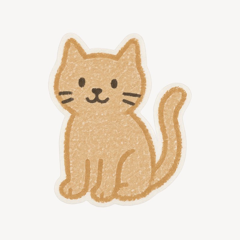 Sticker Paper Draw Cute Doodle Cartoon Images | Free Photos, PNG ...