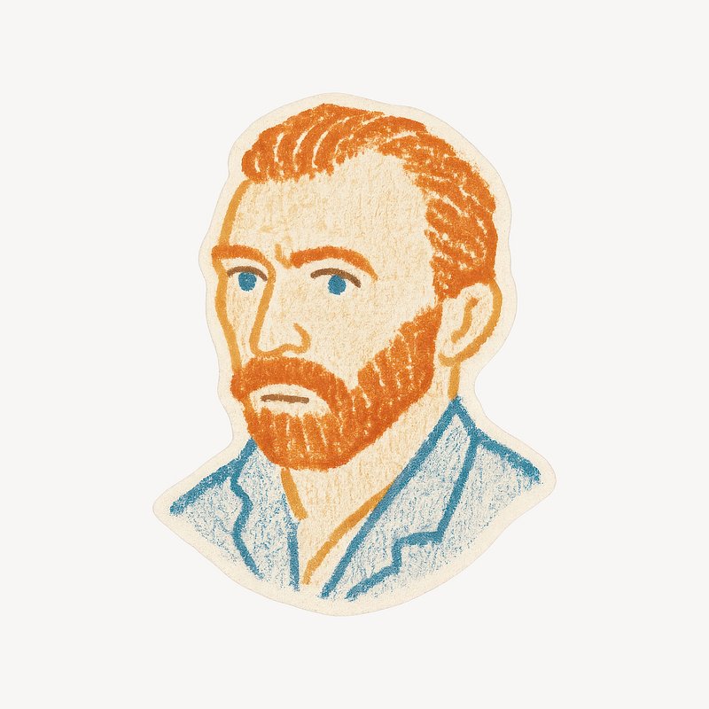 Faces Line Art Drawing Sticker Paper Images | Free Photos, PNG Stickers ...