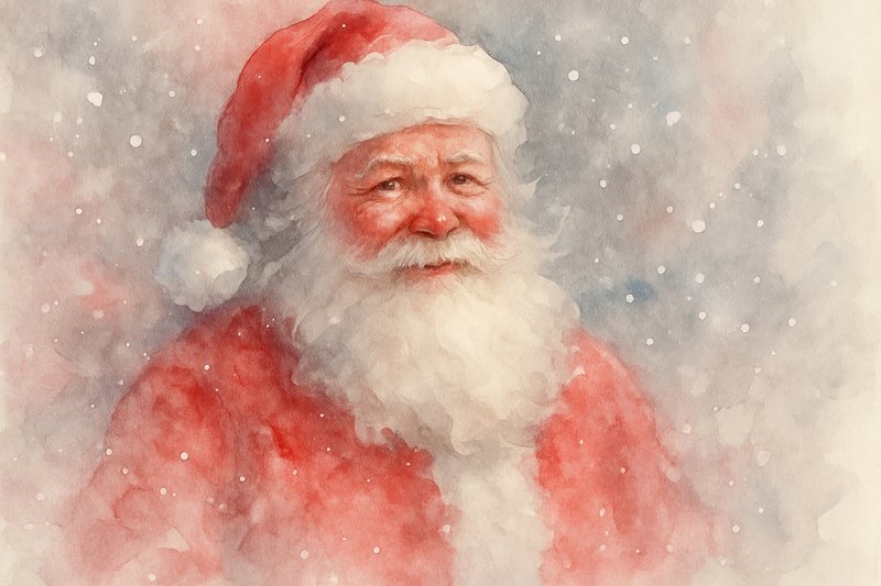 Winter Watercolor Wallpaper Christmas Mobile Images | Free Photos, PNG ...