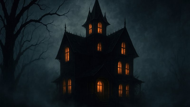 Haunted House Silhouette Night Images | Free Photos, PNG Stickers ...