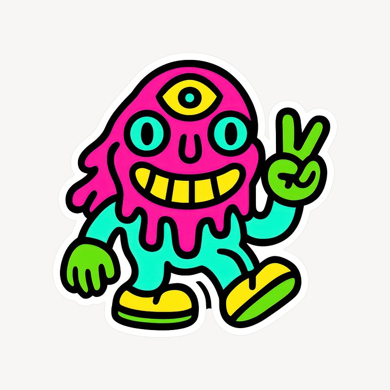 Pink+monster Art Images | Free Photos, PNG Stickers, Wallpapers ...