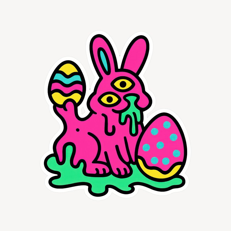 White+eyes+in+bunny Cartoon Images | Free Photos, PNG Stickers ...