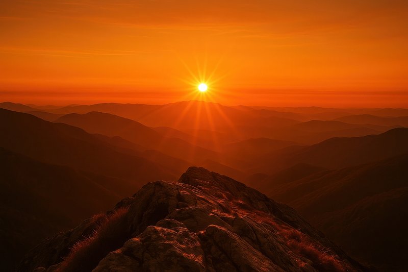 Mountain Top View Wallpaper Sky Sunset Images | Free Photos, PNG ...