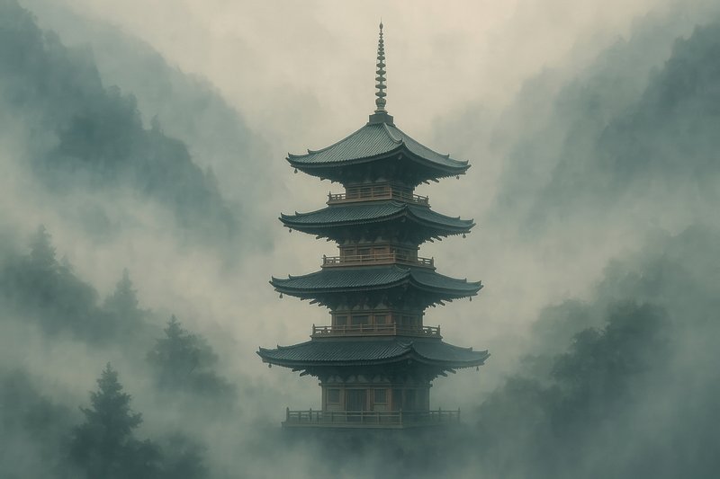 Japanese Forest Mobile Architecture Scenery Images | Free Photos, PNG ...